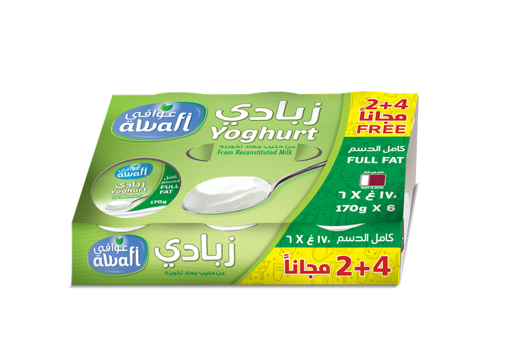 Widam - Yogurt Awafi 170g 6PC